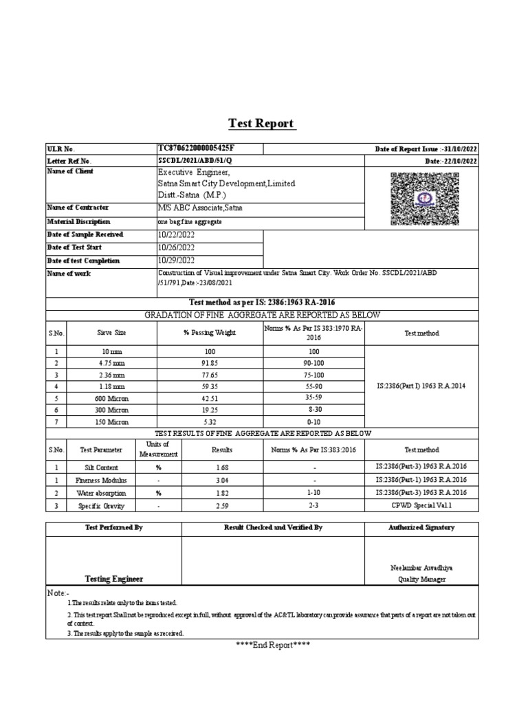 Report Formate | PDF