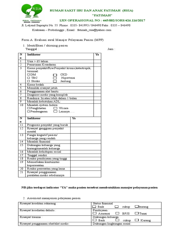 Evaluasi Awal MPP | PDF | Gaya Hidup