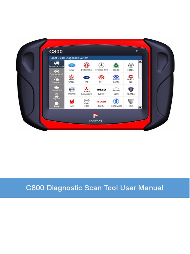 Car Fans c800 Heavy Duty Tool User Manual | PDF