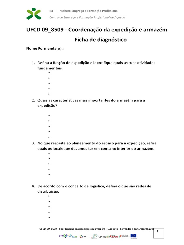 UFCD 09 - 8509 - Atividades - Tarefas1 | PDF | Computadores