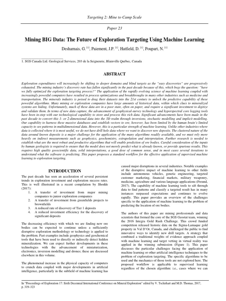 23 Targeting 2 BIG Data | PDF | Machine Learning | Mining