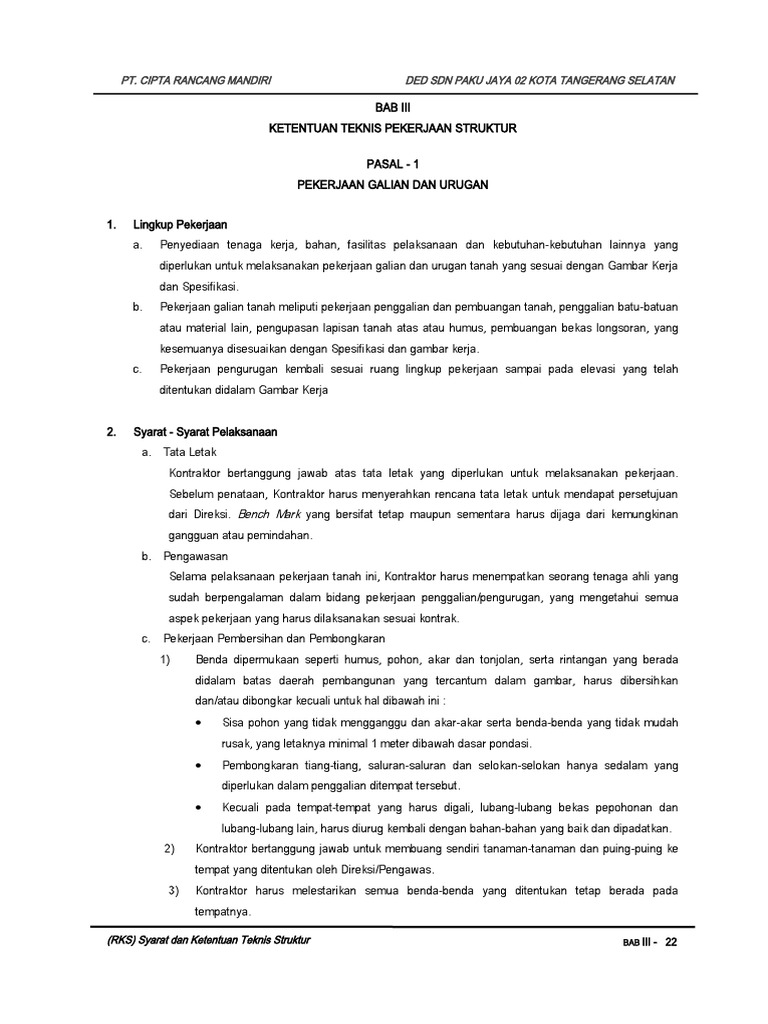 BAB 3 Struktur | PDF