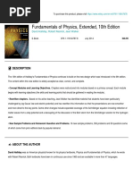 Fundamentals of Physics 10th Edition by David Halliday, Robert Resnick, Jearl Walker 1119446570 ...