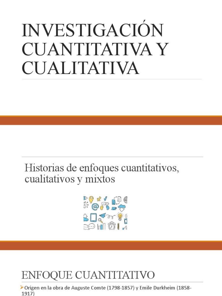 Investigación Cuantitativa y Cualitativa | PDF
