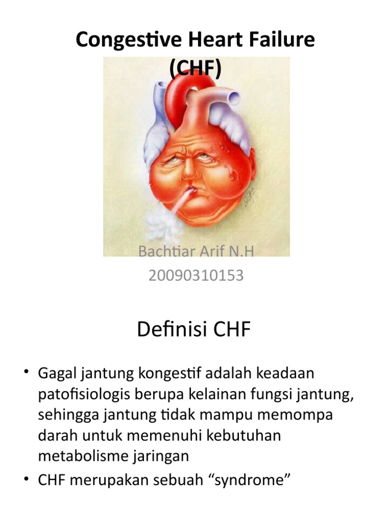 Congestive Heart Failure Presentasi | PDF