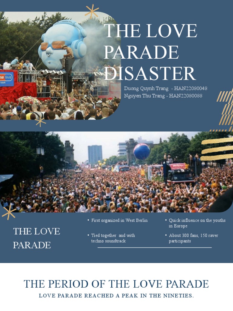 The Love Parade Disaster - Han22080048 - Han22080088 | PDF