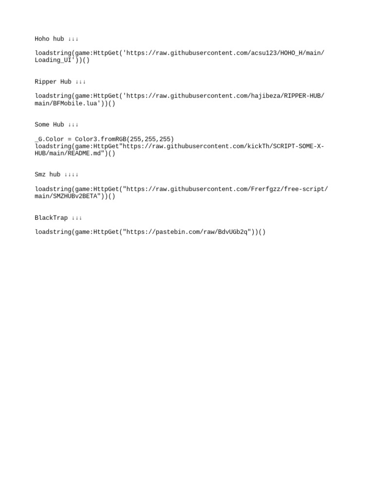 Blox Fruit Scripts | PDF