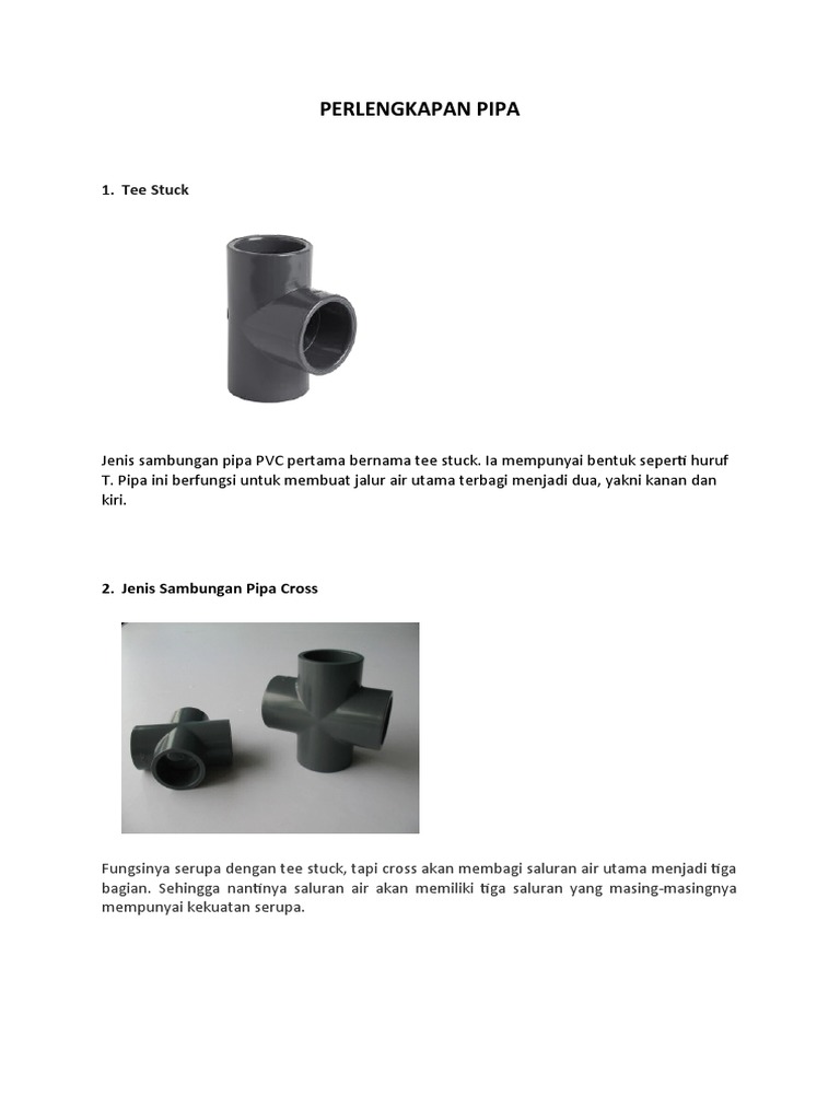 Perlengkapan Pipa | PDF