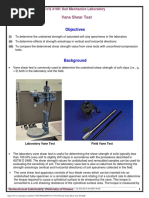 Guideline For Hand Held Shear Vane Test: August 2001 | PDF ...