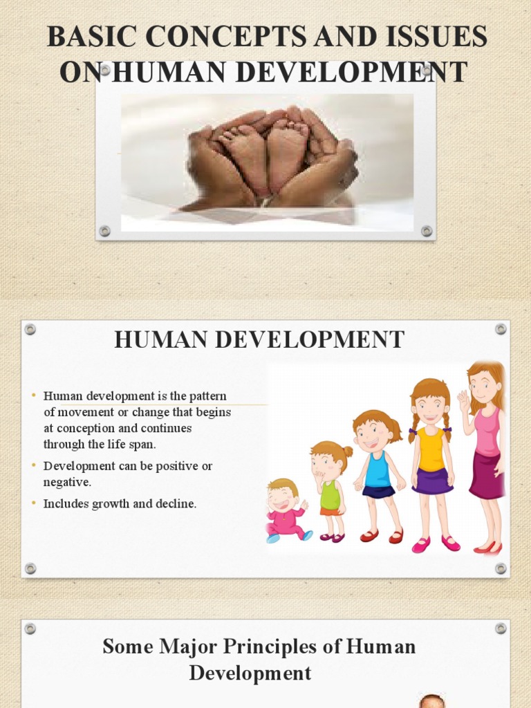 Basic Concepts and Issues On Human Development | PDF