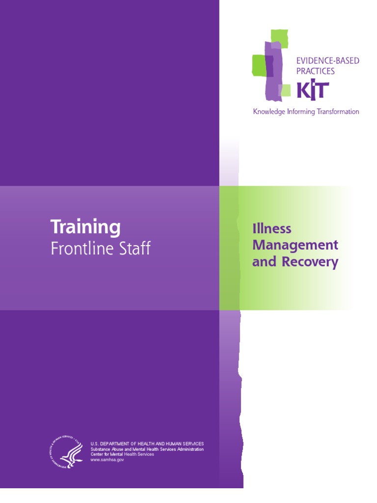 Illness Management | PDF | Recovery Approach | Evidence Based Practice