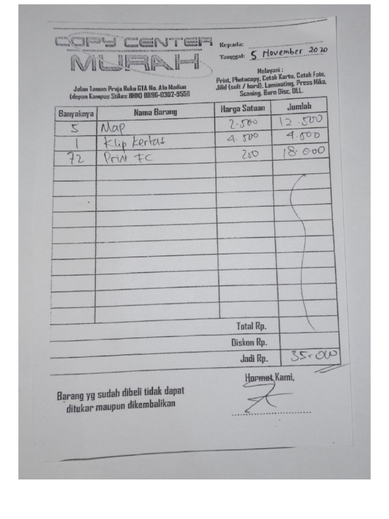 Nota FC Termin 2 | PDF