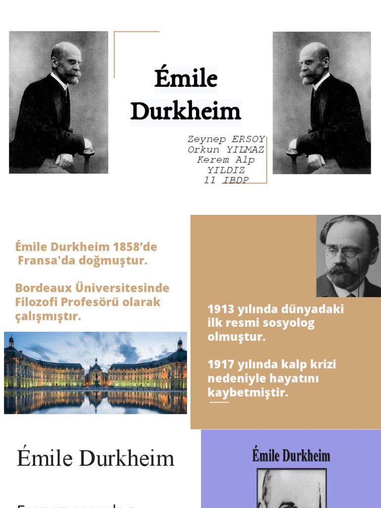 Émile Durkheim | PDF