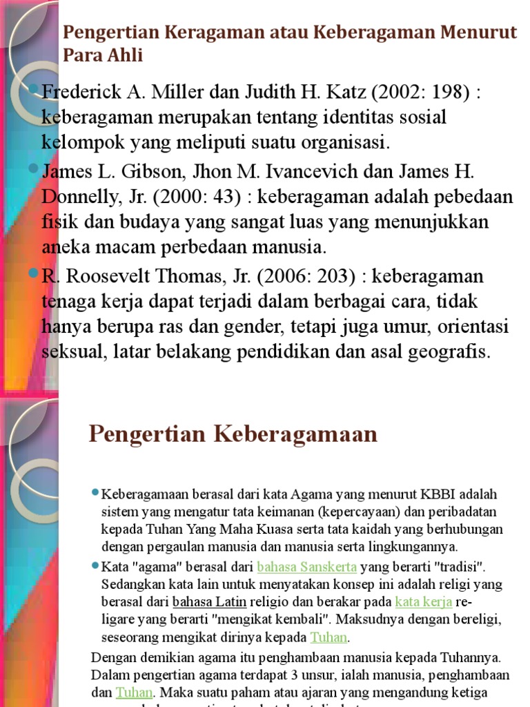 Keberagaman Dalam Keberagamaan Kelom | PDF | Agama & Spiritualitas