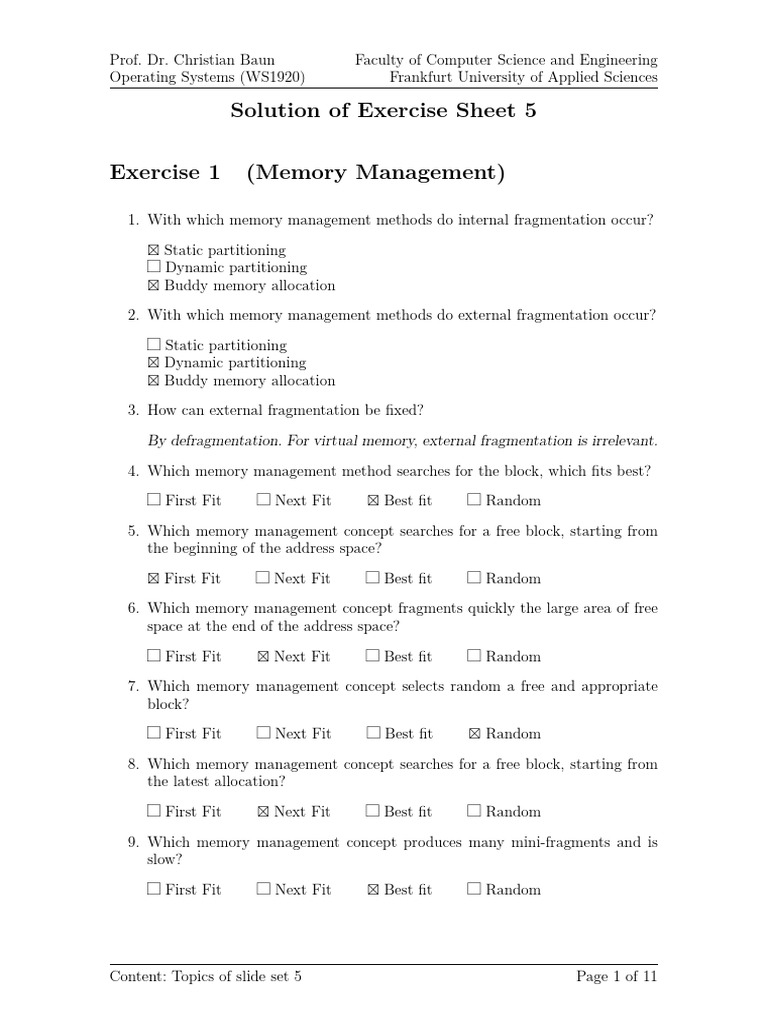 Bts WS1920 Exercise Sheet 05 Solution | PDF