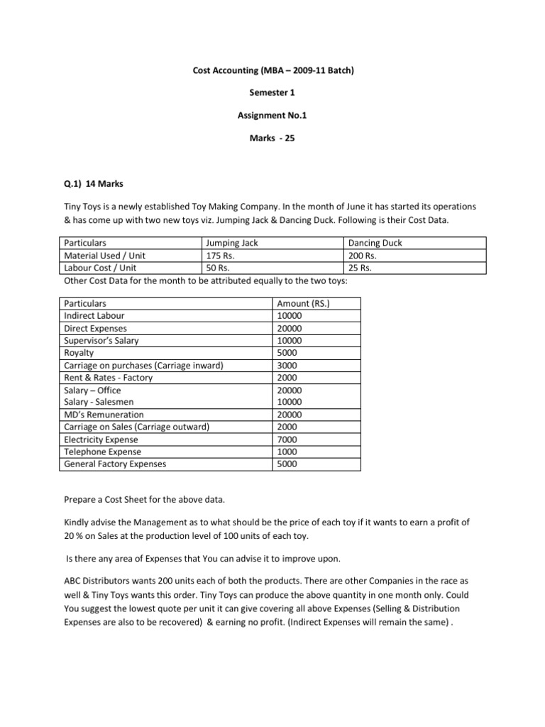 Assno1 Com Overview and Insights | PDF | Business