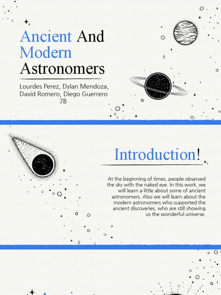 Ancient and Modern Astronomers | PDF | Heliocentrism | Natural Satellite