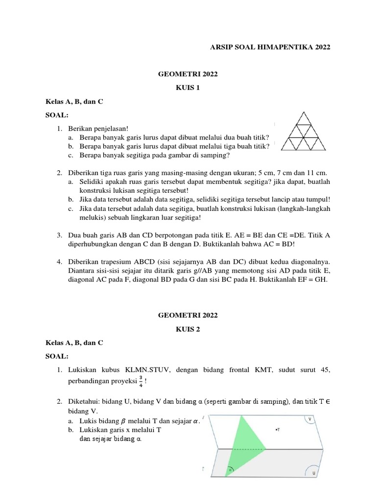 GEOMETRI | PDF | Metode & Bahan Ajar | Seni