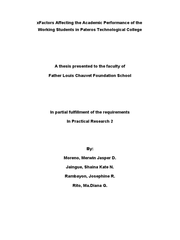 Thesis Revised Edition | PDF