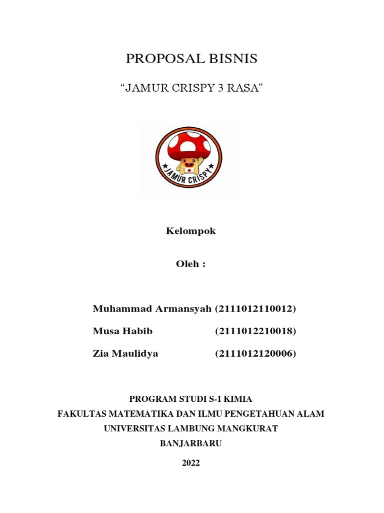 15 - Proposal Bisnis | PDF