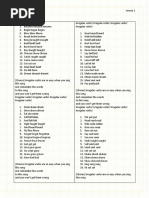 80 Irregular Verbs Song | PDF