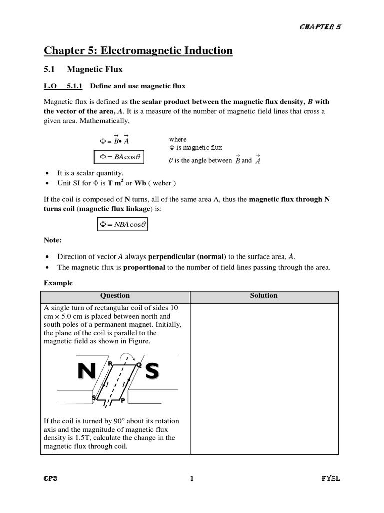 Electromagnetic Induction | PDF | Electromagnetic Induction | Inductance