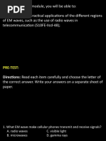 Quarter 2 - Module 2 Practical Applications and Effects of EM Waves ...