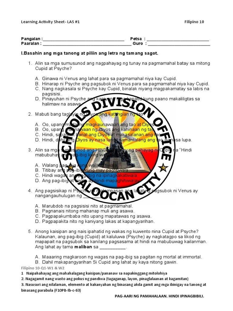 Filipino 10-Q1-LAS1 | PDF