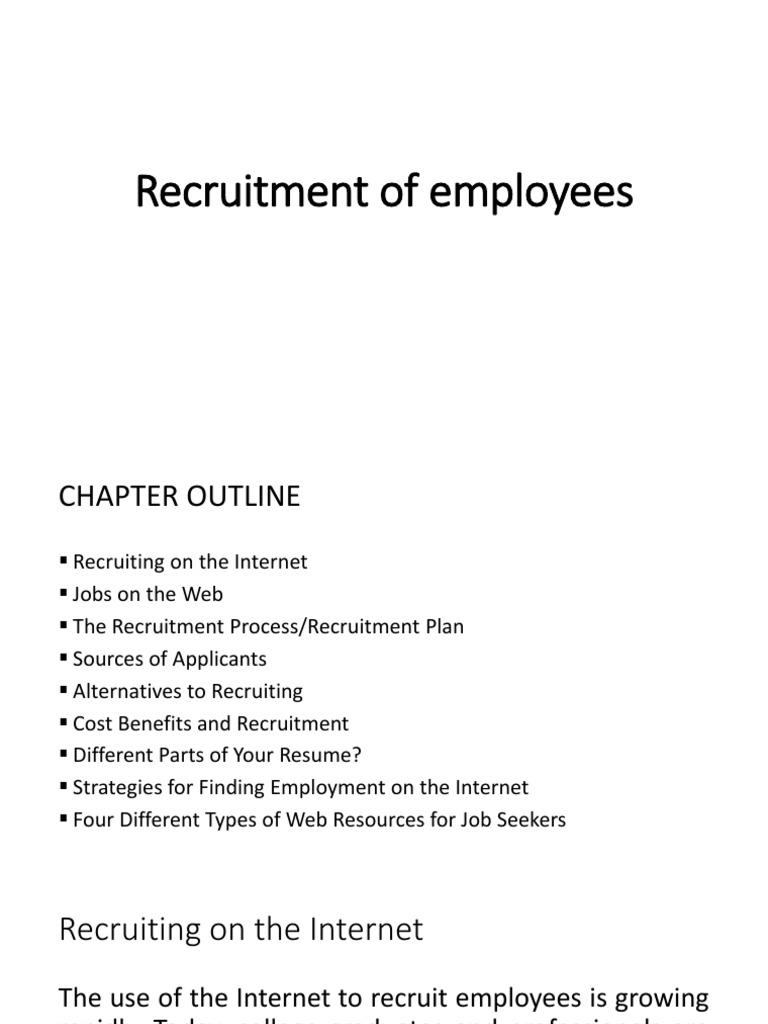 Module 2 | PDF | Recruitment | Employment