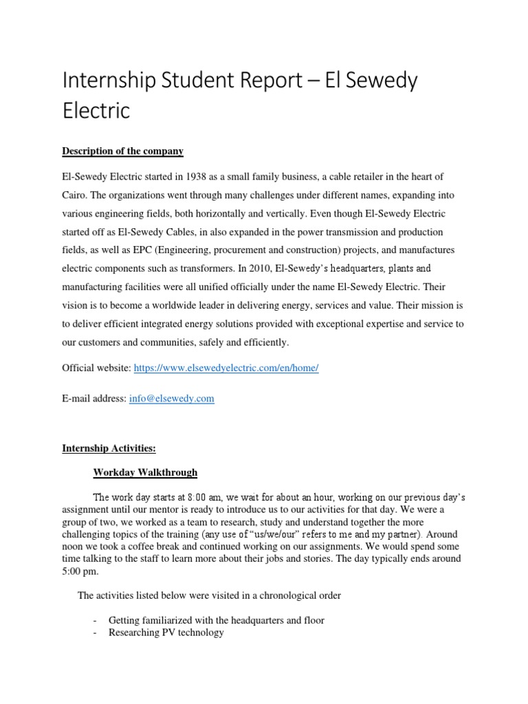 Internship Student Report | PDF | Photovoltaic System | Engineering
