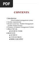 I.P. CLASS 12 CBSE PROJECT ON "Student Marks Management System" | PDF ...
