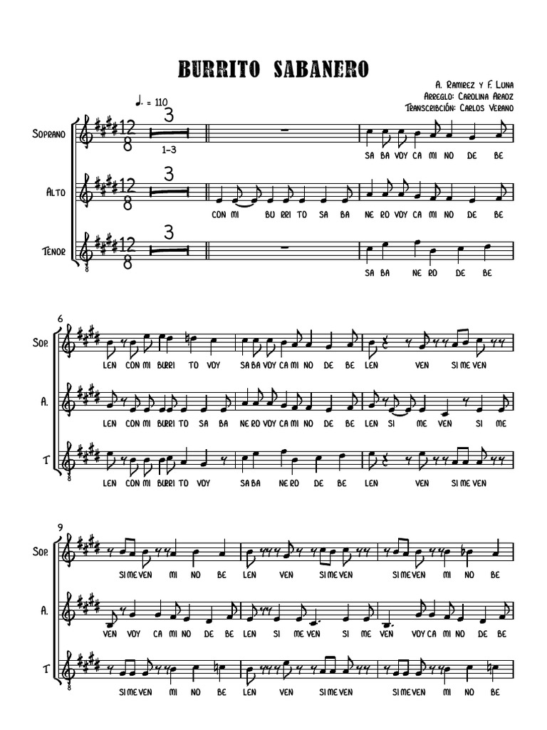 Burrito Sabanero | PDF