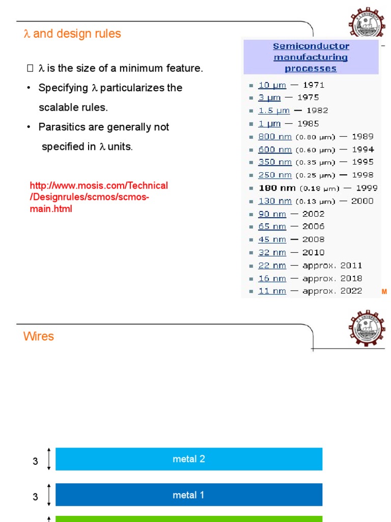 Design Rules and Layouts | PDF