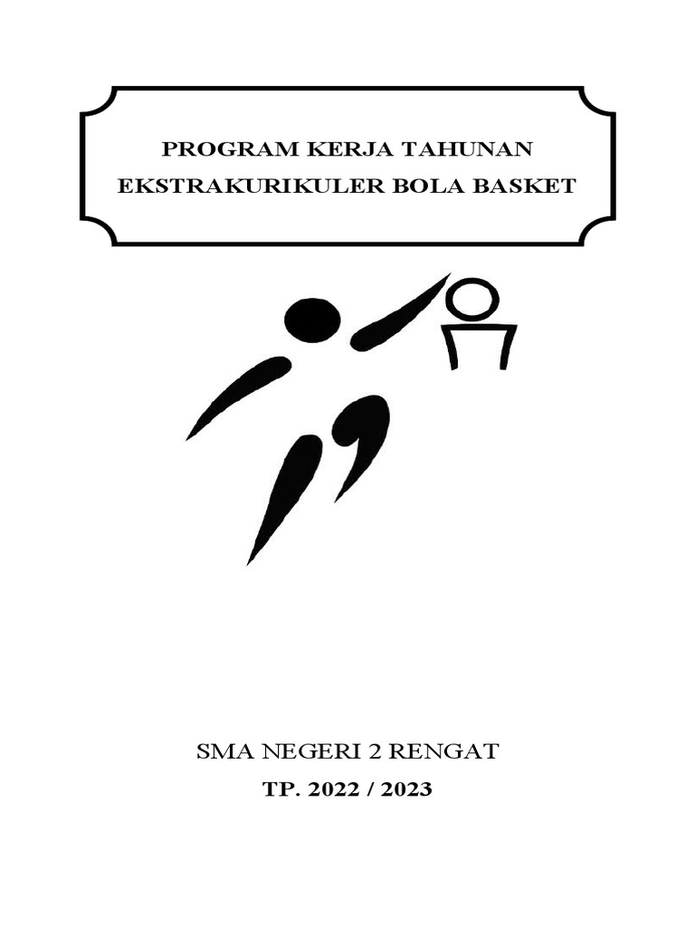 Program Kerja Tahunan Ekskul Basket | PDF