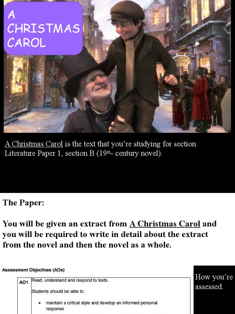 Victorian Context of A Christmas Carol | PDF | Ebenezer Scrooge | A ...