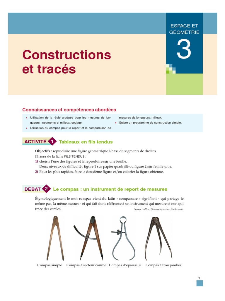 6 ch3 Constructions Traces | PDF