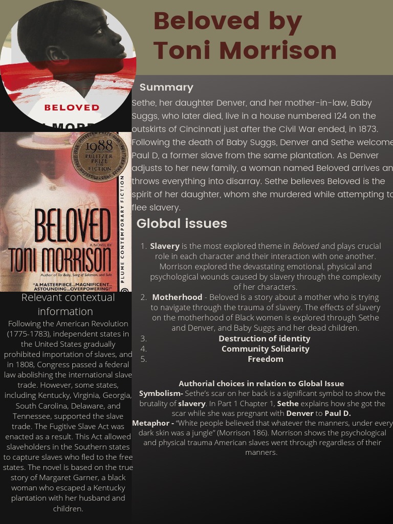 Beloved by Toni Morrison | PDF | Human Rights Abuses | African Diaspora