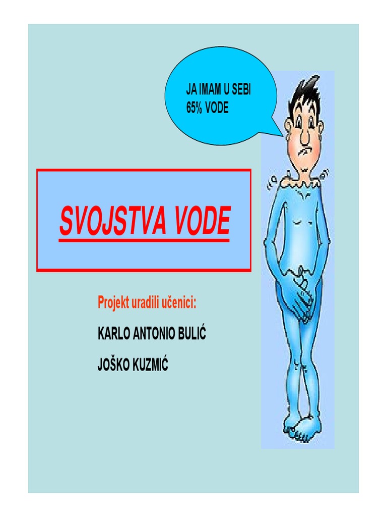 Mila Bulic - Svojstva Vode | PDF