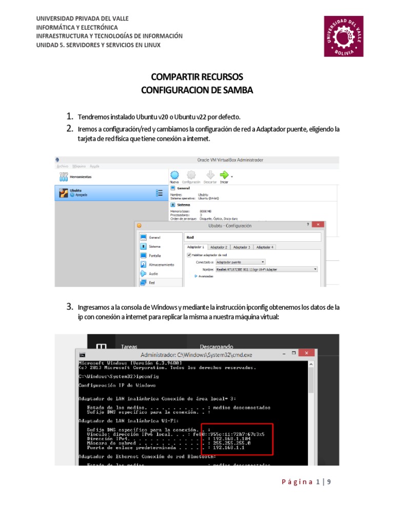 Instalacion Samba | Descargar gratis PDF | Archivo de computadora | Servidor (Computación)