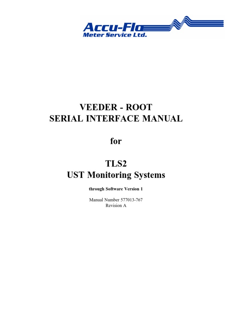 TLS2 Serial Interface Manual | PDF | Computer Engineering | Computing