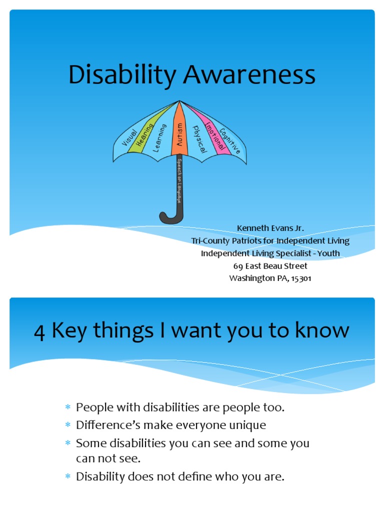 Disability Awareness and Inclusion Guide | PDF | Disability | Deafness