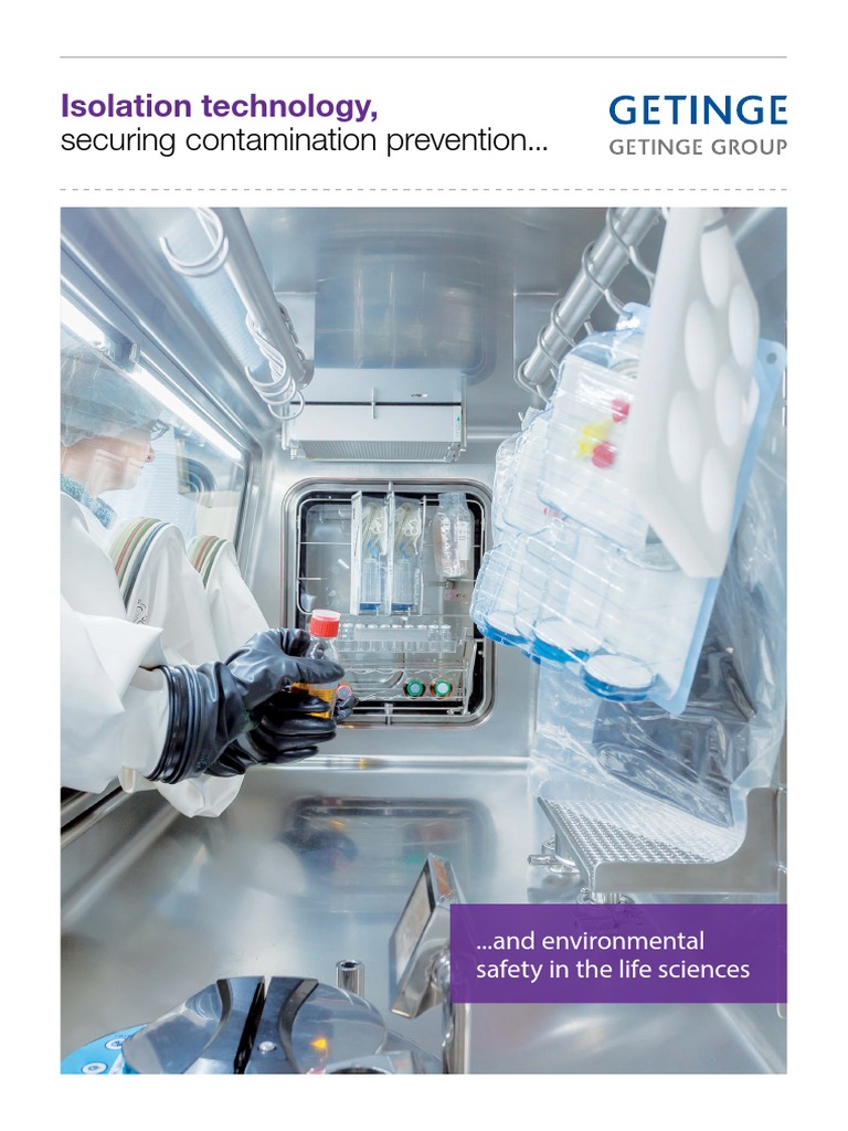 Getinge Lacalhene Isolation Technology | PDF | Sterilization (Microbiology)