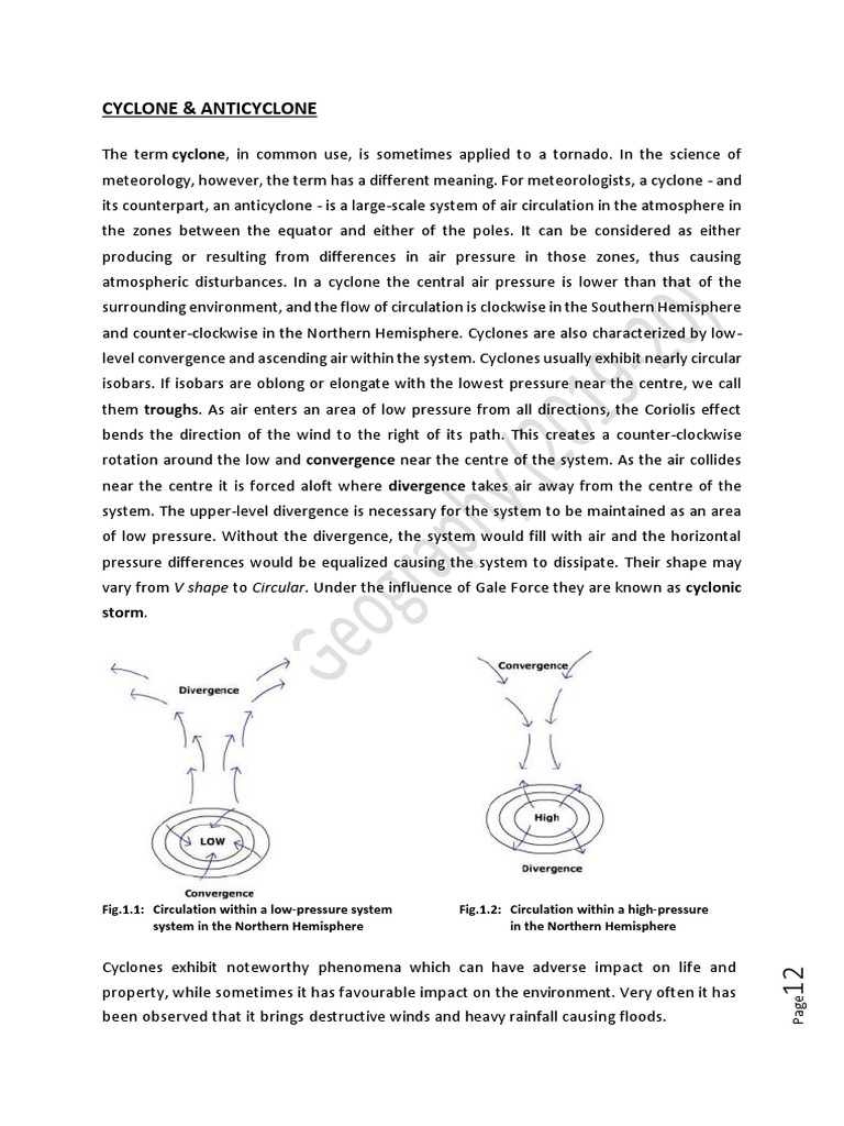 Cyclones | PDF | Tropical Cyclones | Eye (Cyclone)