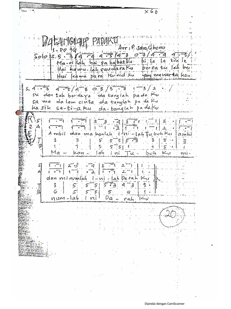 Datanglah Padaku | PDF
