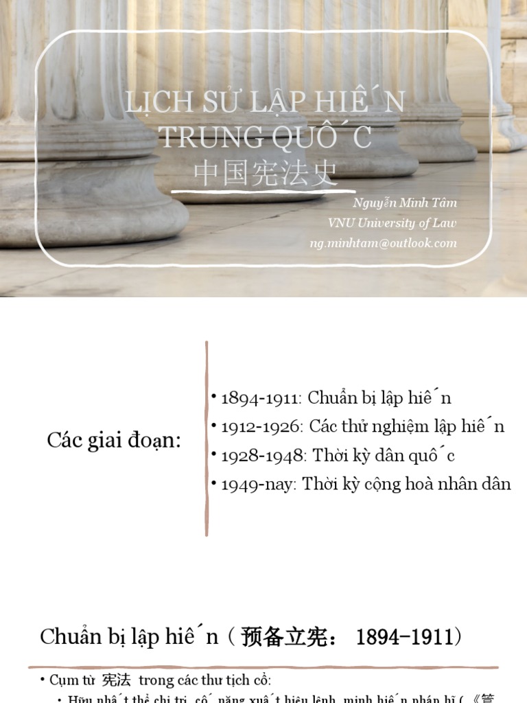 Lich Su Lap Hien Trung Quoc | PDF
