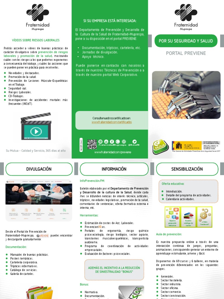 CEP-0443 - Triptico Portal Previene (DIGITAL) | PDF