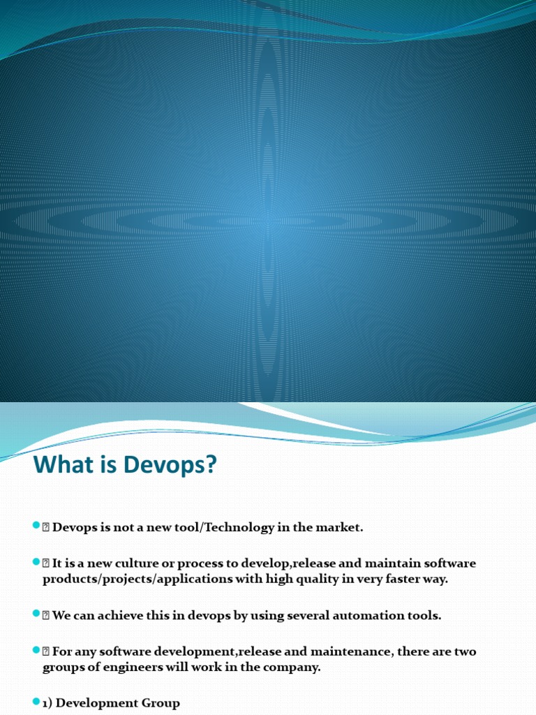 DEVOPS | PDF | Software Development Process | Software Engineering