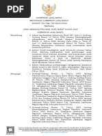 SK GUB JABAR Tentang UMSK 2025 | PDF