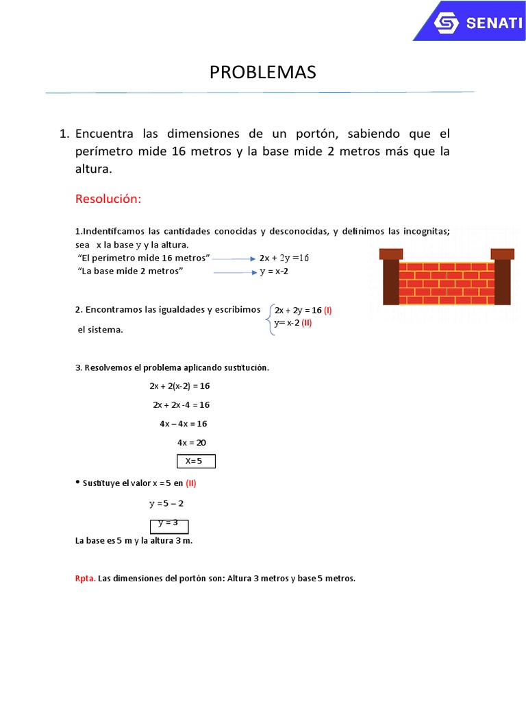 PROBLEMAS Matematica | PDF