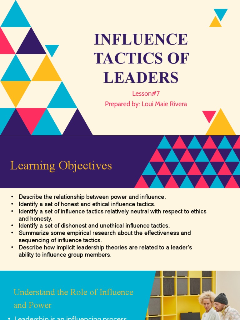 Lesson 7 Entrep Leadership | PDF | Leadership | Persuasion